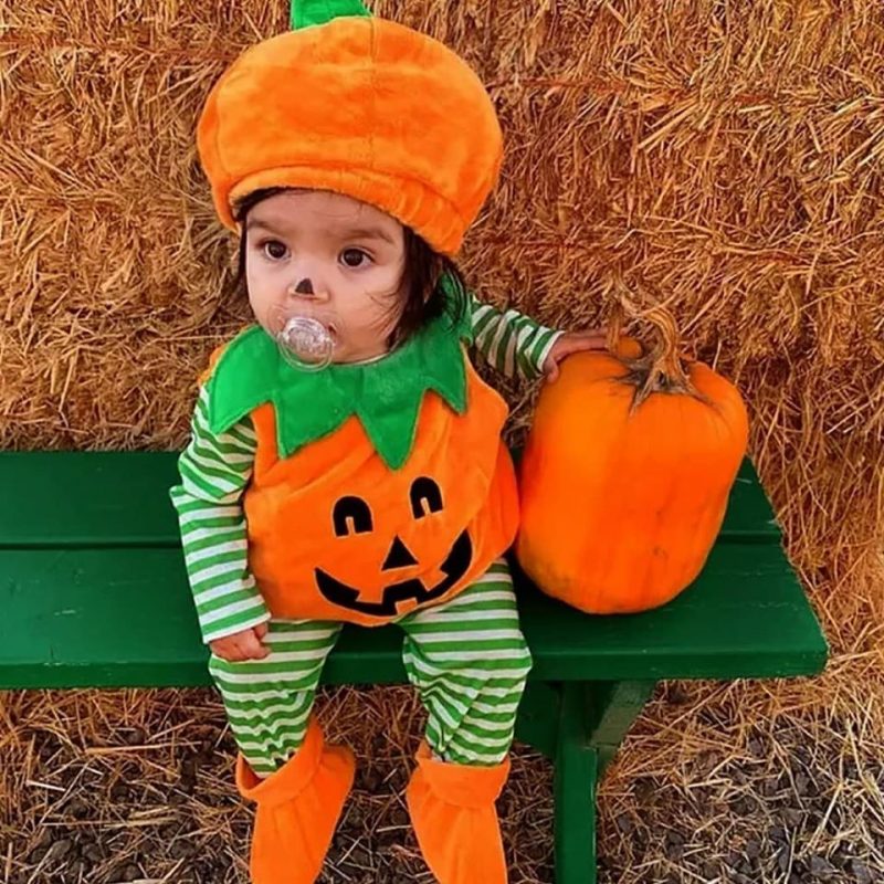 Disfraz Halloween Bebé Calabaza - Hasta 3 años | Mimos de Trufa